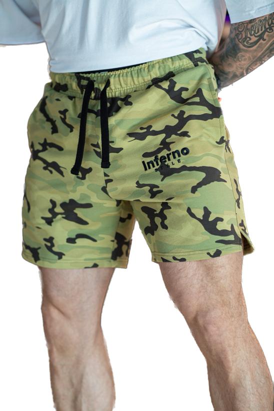 Спортивные шорты мужские INFERNO style Ш-007-001 хаки M