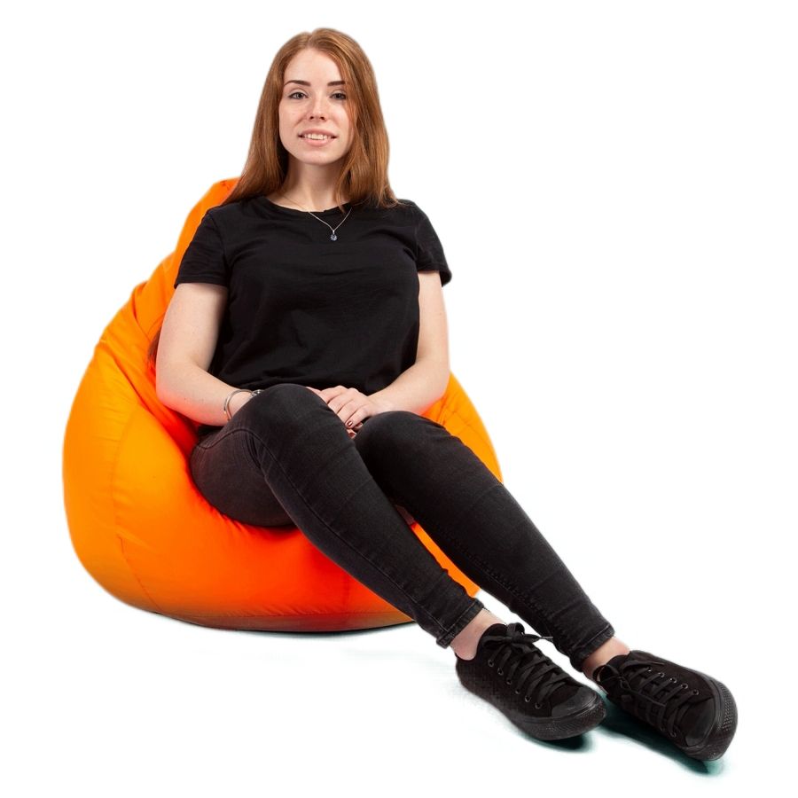 Кресло-груша Kreslo-Puff MINI OXFORD 48 Оранжевый