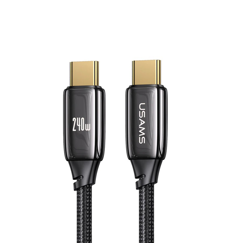 Кабель USB Type-C -USB Type-C Usams us-sj580 1.2 м черный