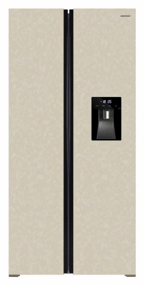 Холодильник (Side-by-Side) NordFrost RFS 484D NFYm бежевый