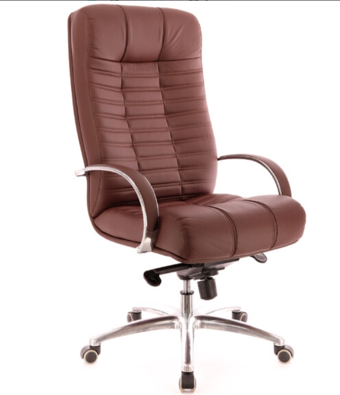Компьютерное кресло Atlant AL M/Экокожа коричневая