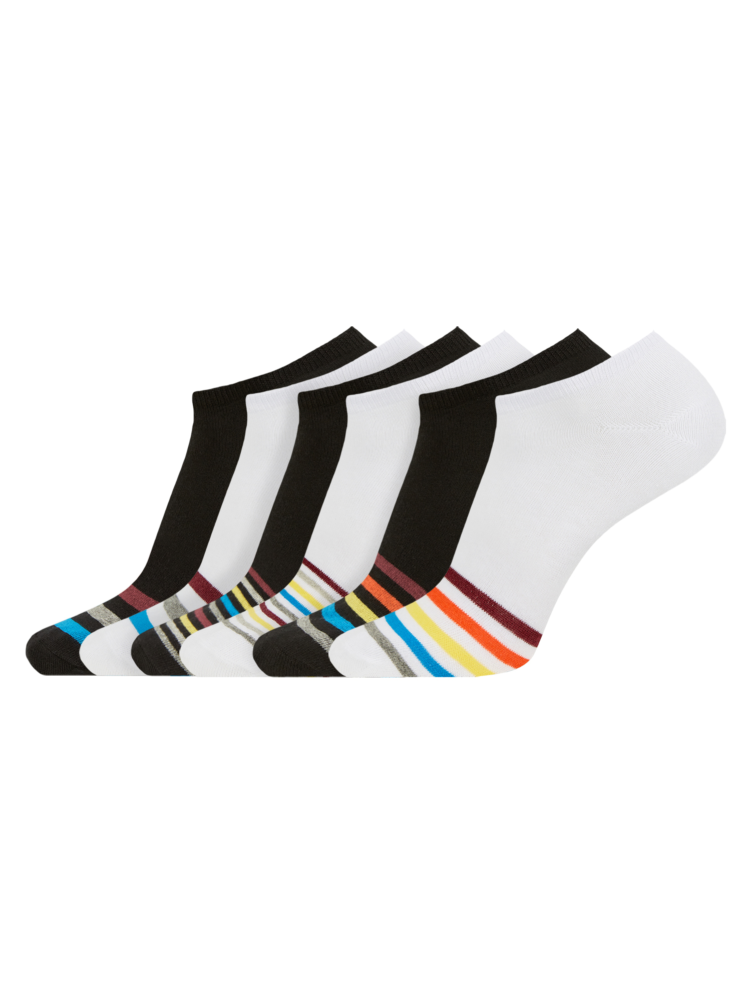 Комплект носков мужских oodji 7B261000T6 разноцветных 44-47