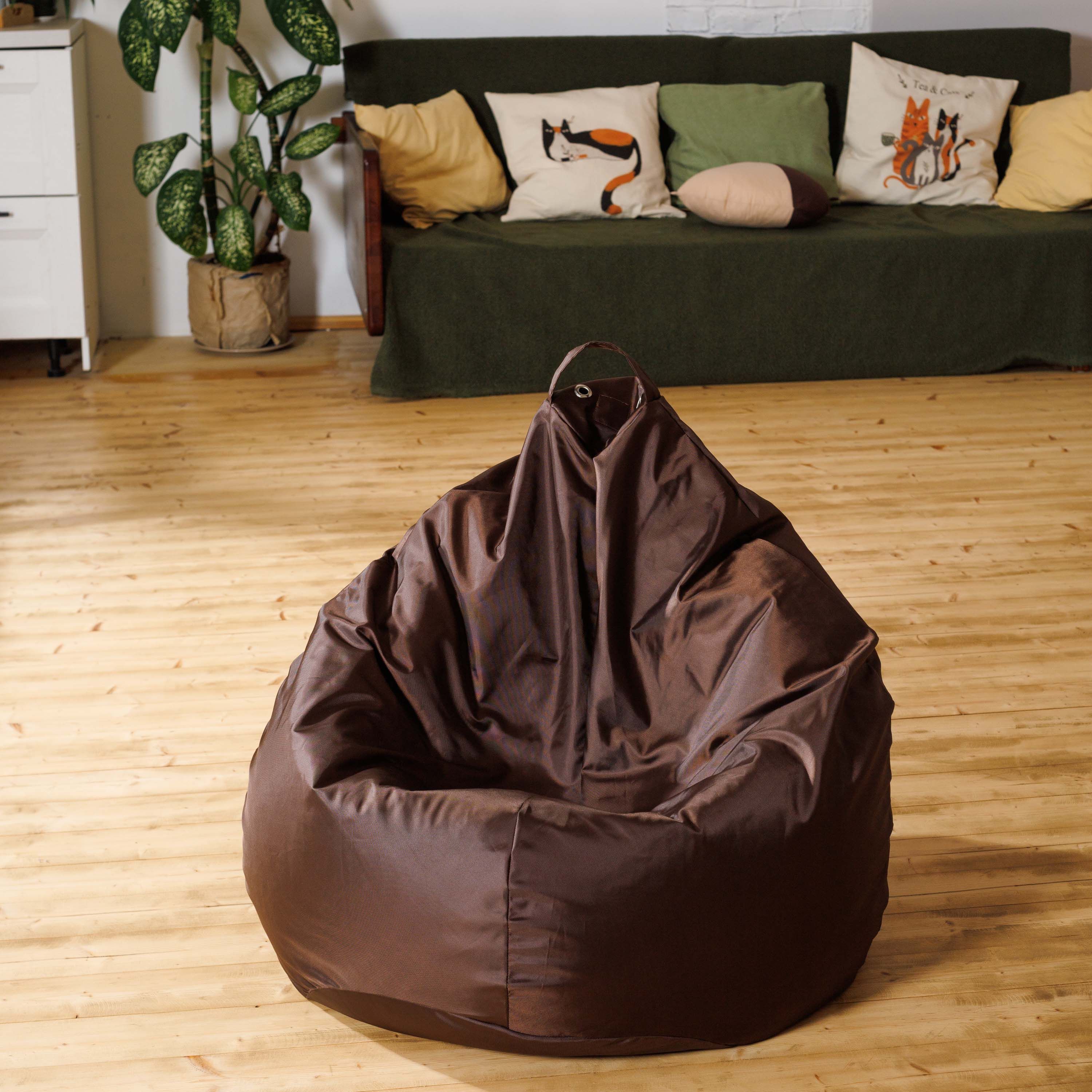 Кресло-мешок Bubble Bag XL шоколадный
