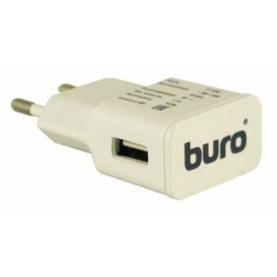Сетевое зарядное устройство BURO TJ-159W, 1xUSB, 2,1 A, white