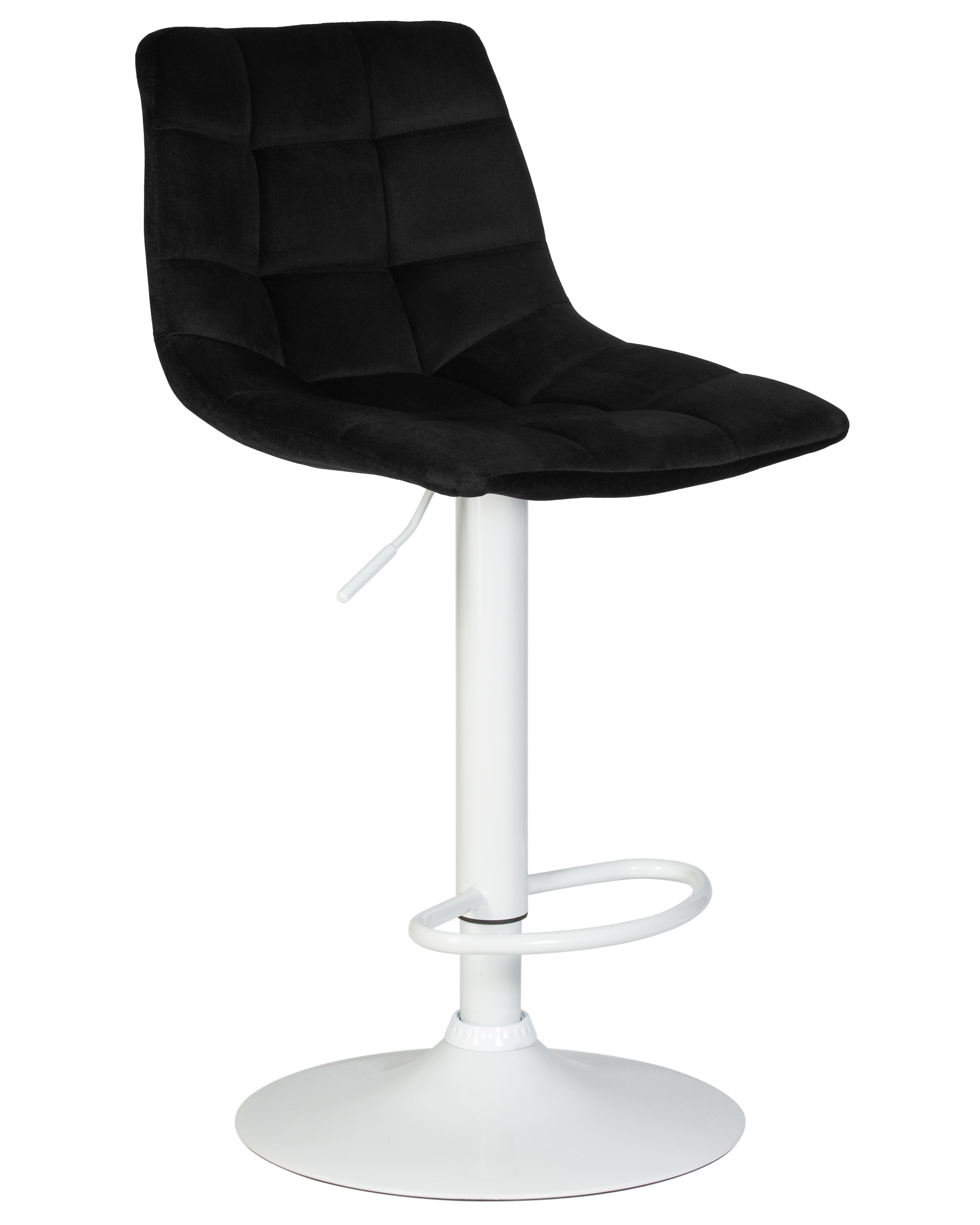Барный стул Империя стульев TAILOR White LM-5017_WhiteBase Black, белый/черный
