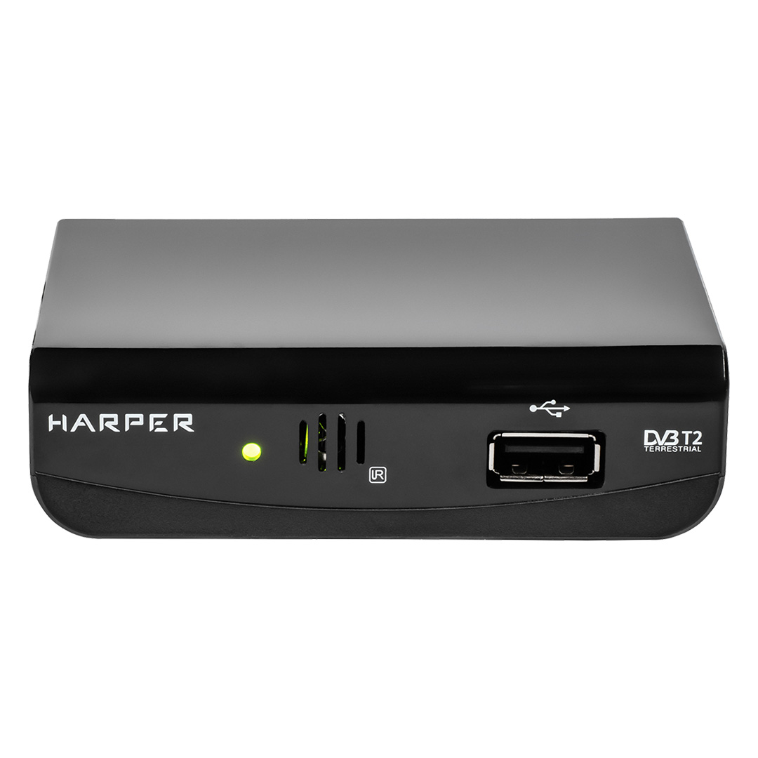 DVB-T2 приставка Harper HDT2-1030 Black