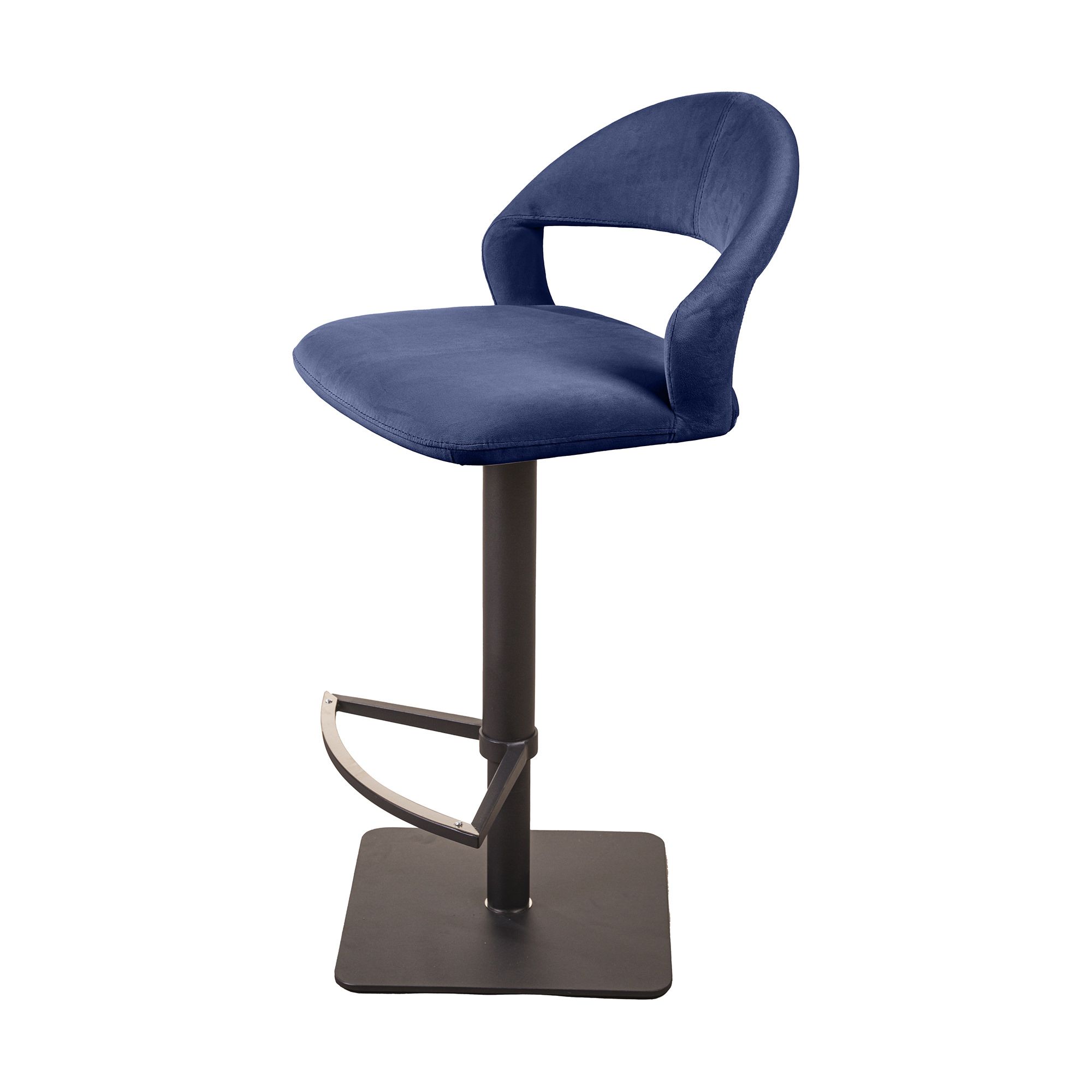 Барный стул TOP CONCEPT ASTI 2001000001064, черный/синий