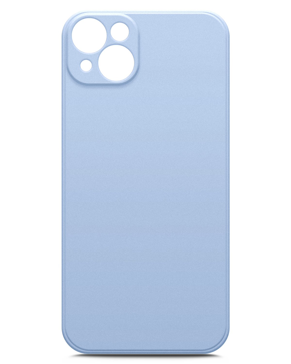 Чехол Brozo на Apple iPhone 14 Plus, с силиконом Soft touch, лавандовый