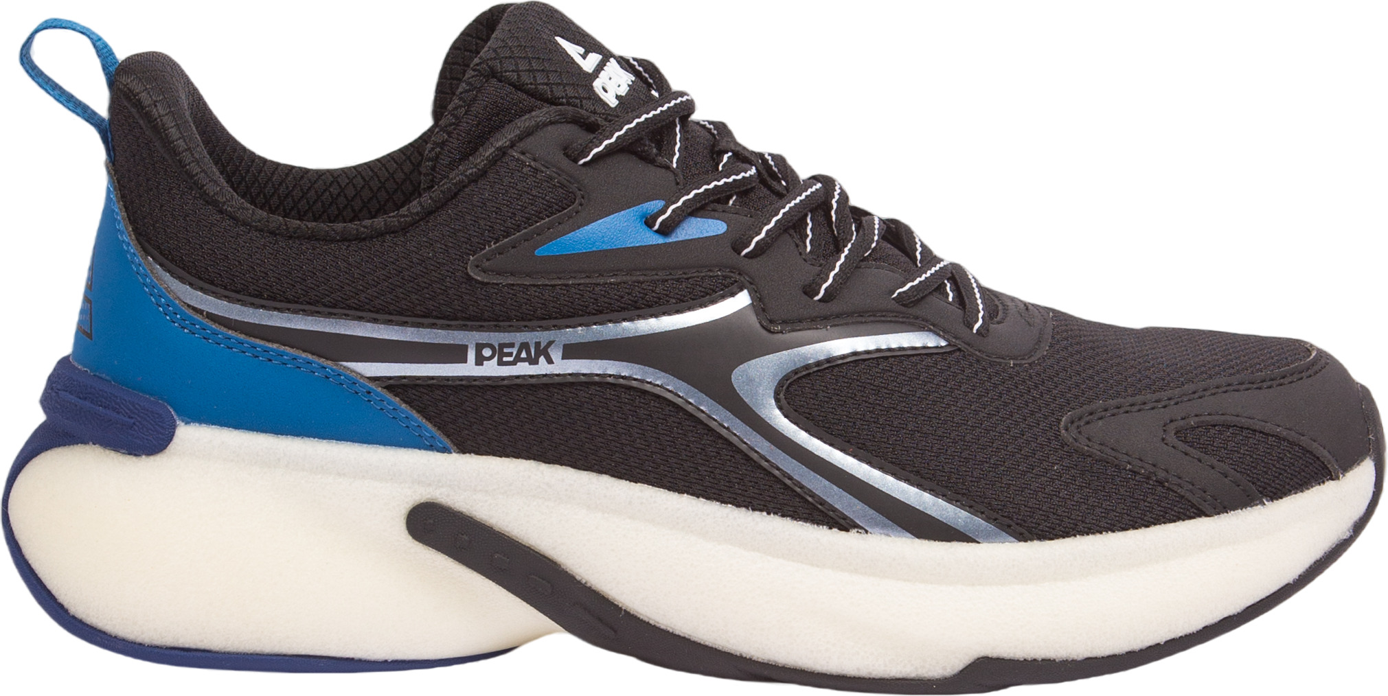Кроссовки мужские PEAK Cushion Running Shoes черные 44 EU