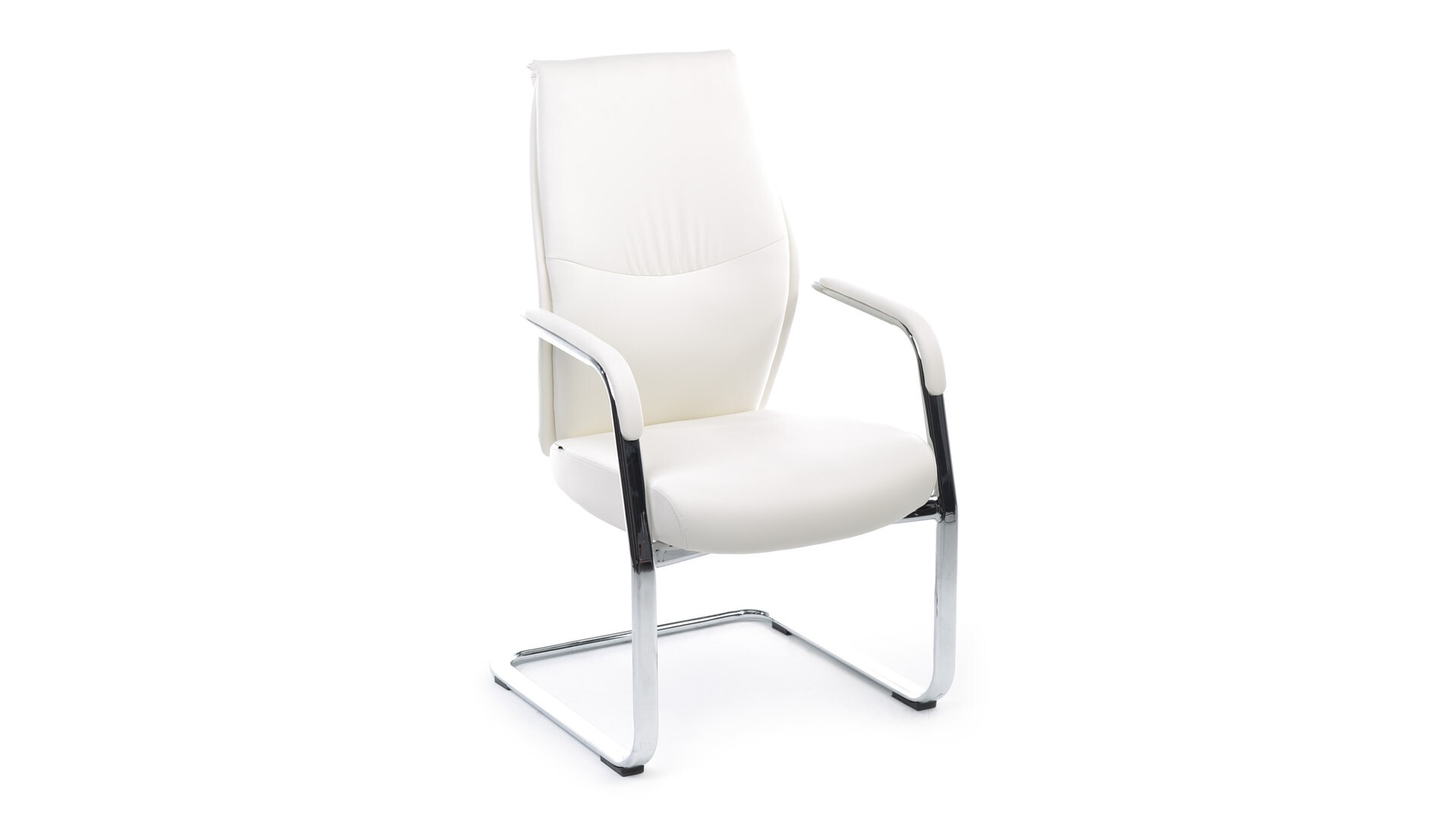 Конференц-кресло Рива Чейр RV Design Orlando-SF (С9384) Экокожа белая