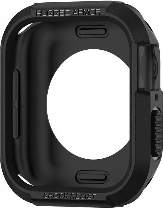 Чехол Spigen Rugged Armor (062CS24469) для Apple Watch 4 44mm (Black)