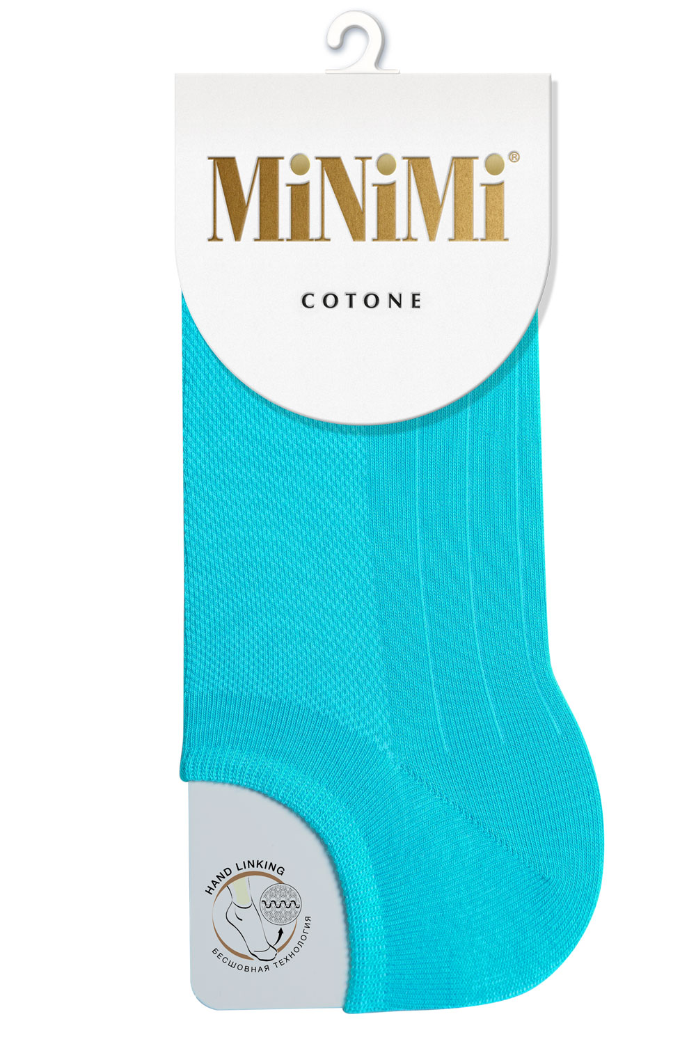 Носки женские Minimi MINI COTONE 1101 голубые 35-38