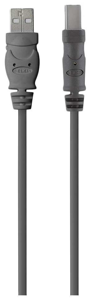 Кабель Belkin USB A-USB B, M-M 3м Black (F3U154BT3M)
