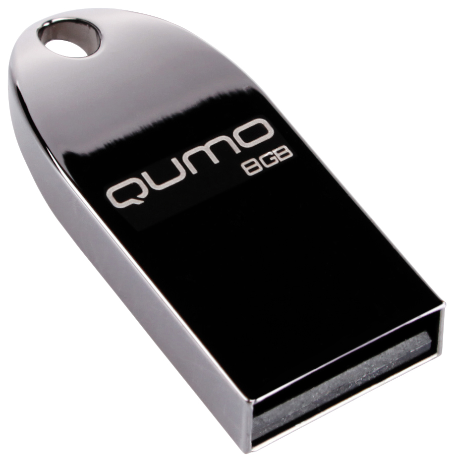 Флешка QUMO Cosmos 8ГБ Black (QM8GUD-Cos-D)