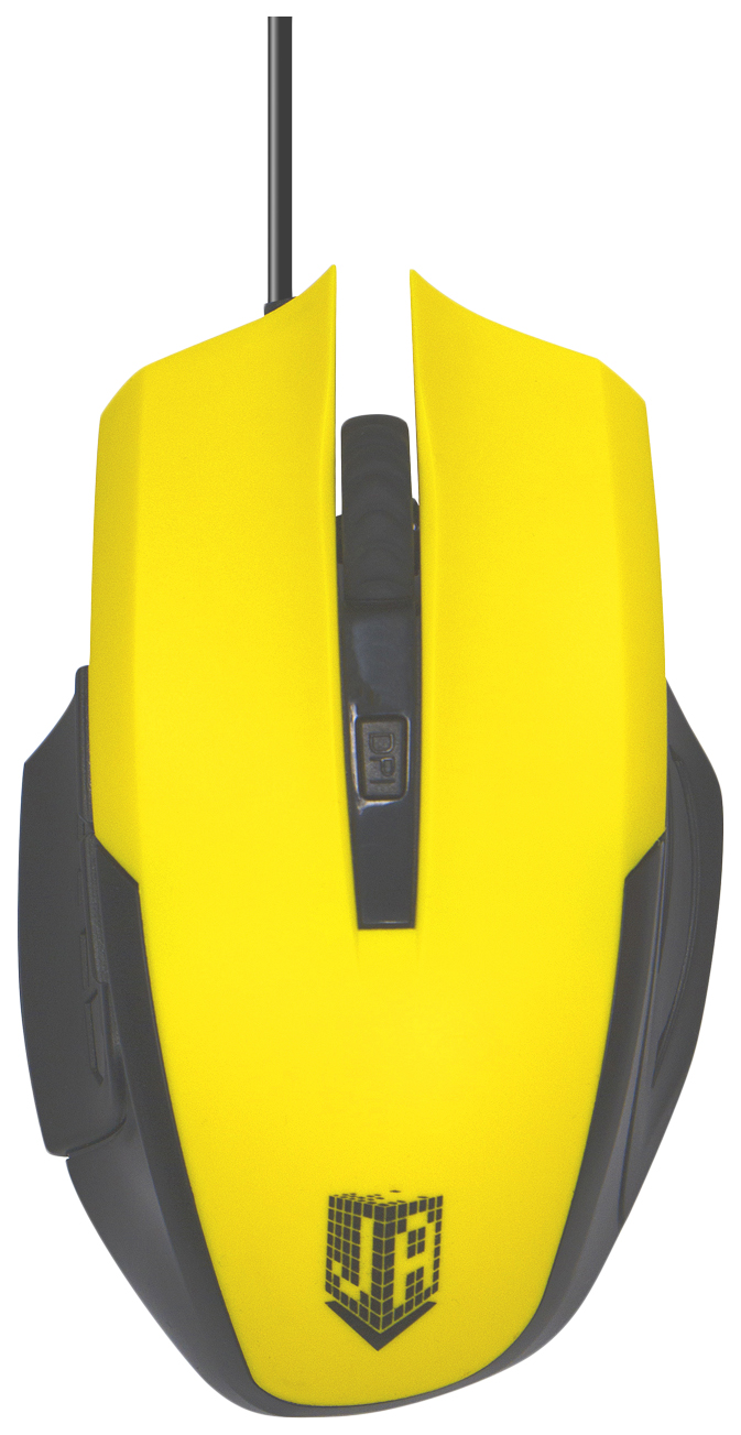 Мышь Jet.A Comfort OM-U54 Yellow/Black