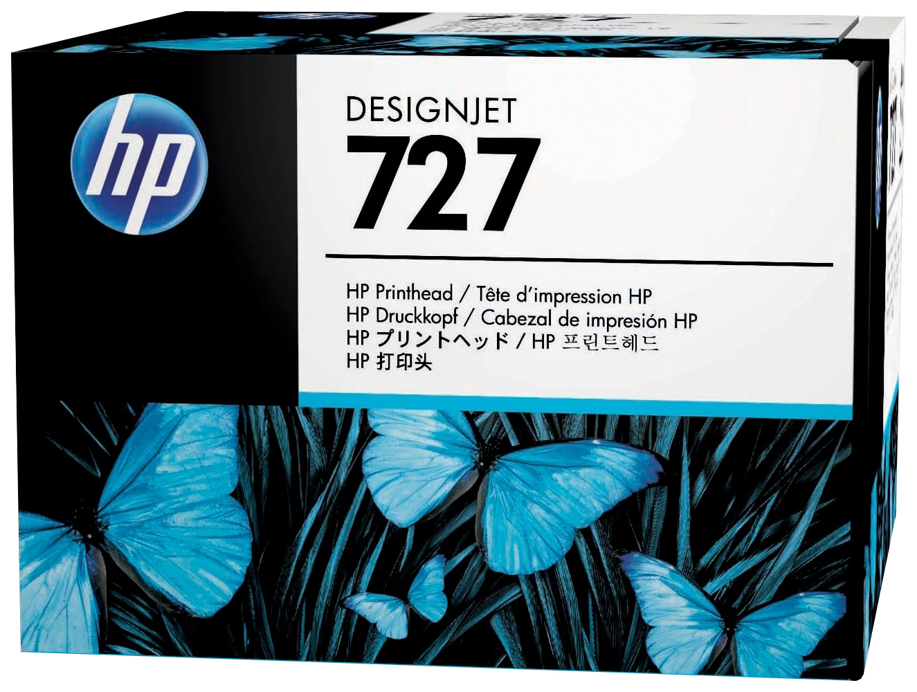 Печатающая головка для струйного принтера HP 727 (B3P06A), цветной, оригинал