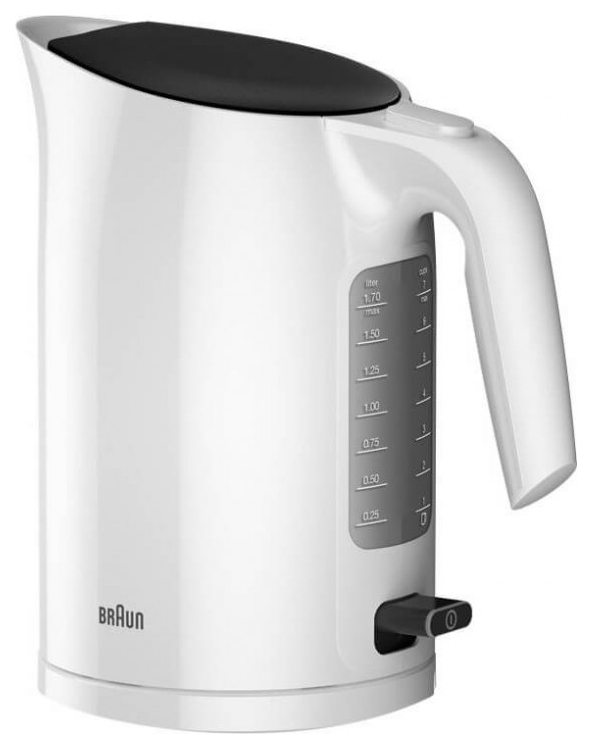 Чайник электрический Braun PurEaSe 1.7 л White