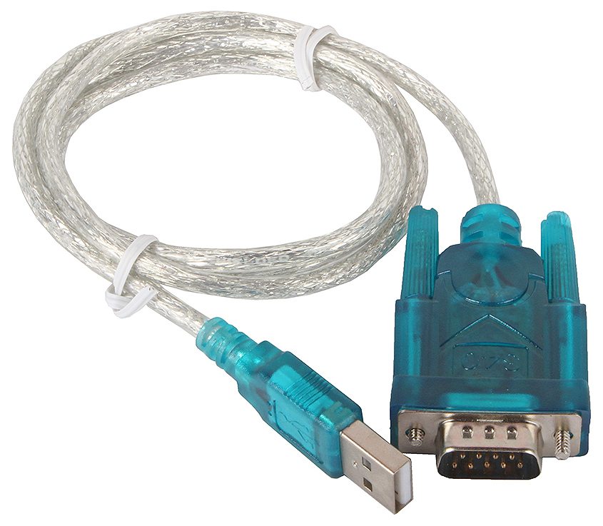 Кабель Aopen USB A-RS232, M-M 1,2м Grey (ACU804)