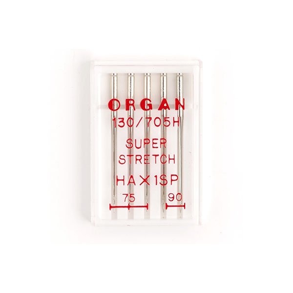 Иглы "Organ" супер стрейч №75-90 для БШМ упак,5 игл