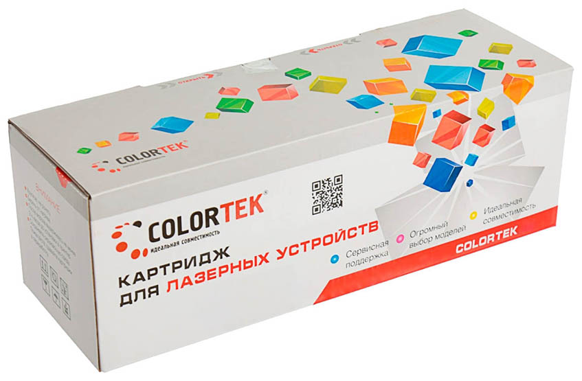 Картридж для лазерного принтера Colortek TN-2375 черный