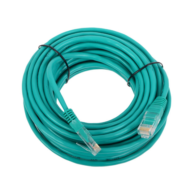 Кабель Telecom RJ45-RJ45, M-M 20м Green (NA102-G-20M)