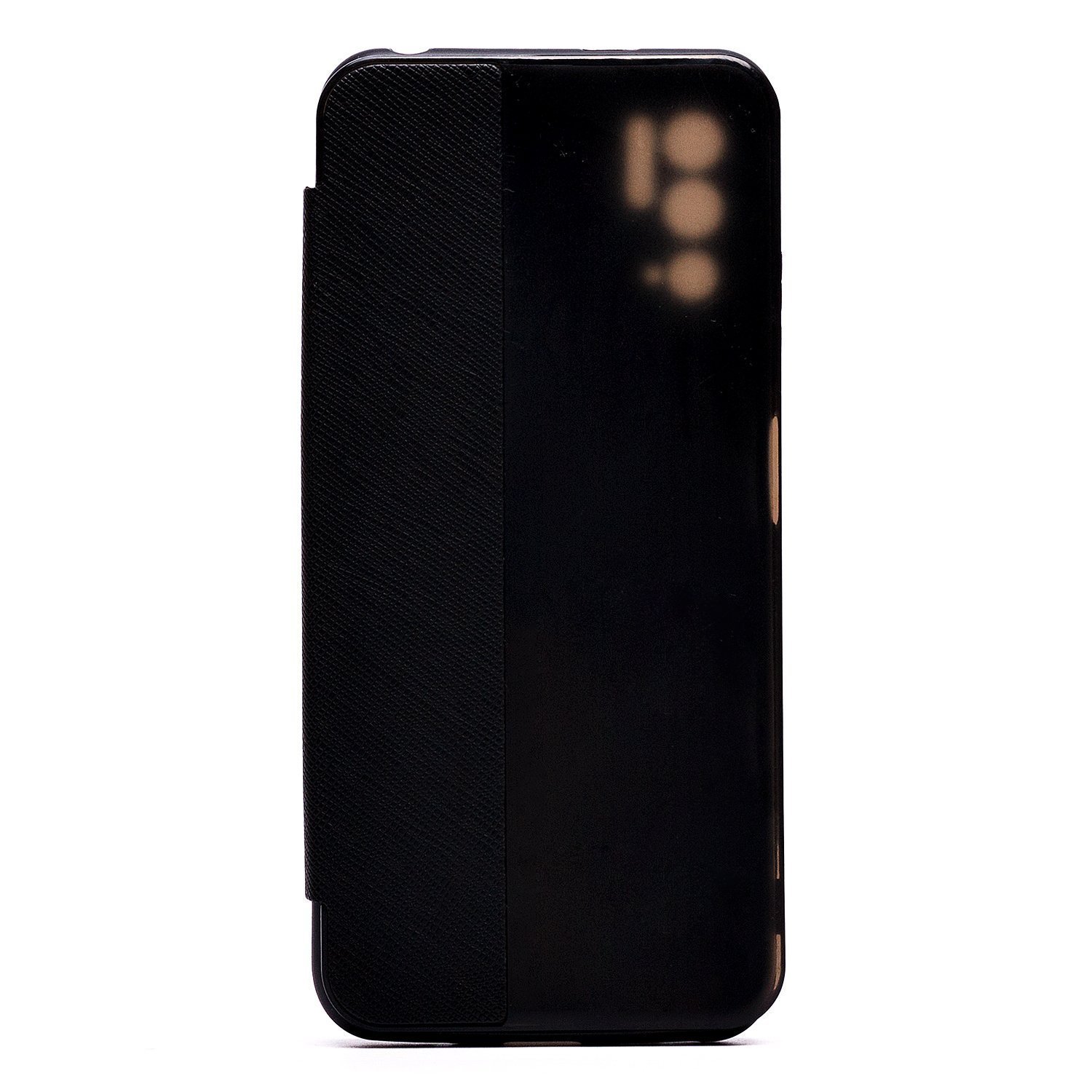 Чехол для Xiaomi Redmi Note 11 SE флип боковой кожзам №4 <черный>