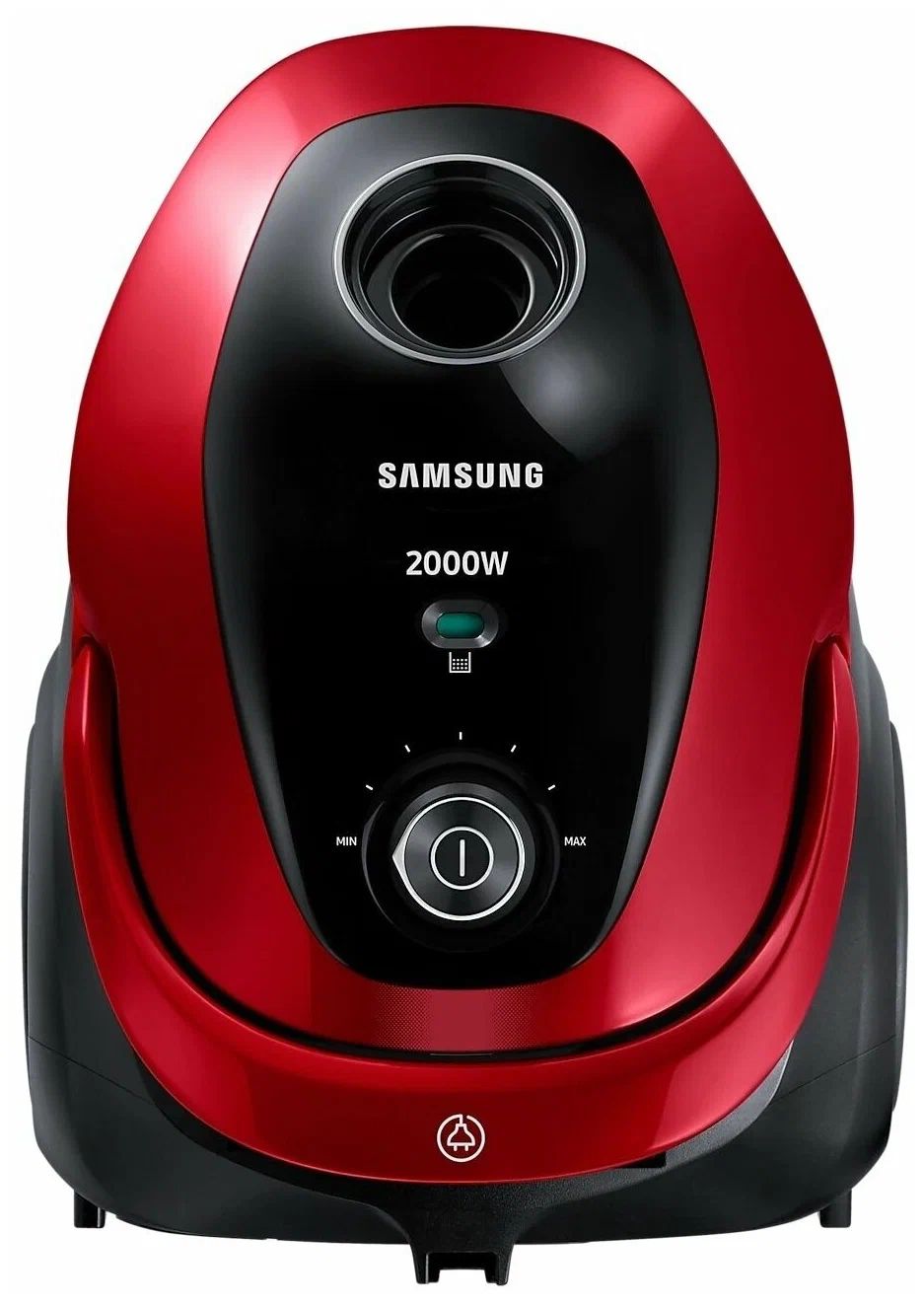Пылесос Samsung VC20M253AWR красный, черный