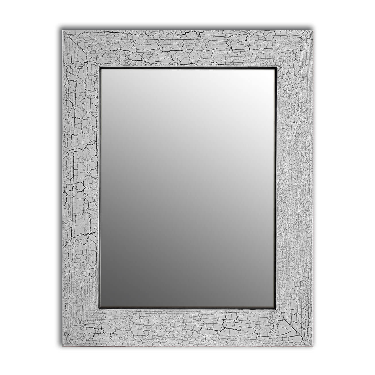 Настенное зеркало Кракелюр Серый 04-0124-60х60 Дом Корлеоне