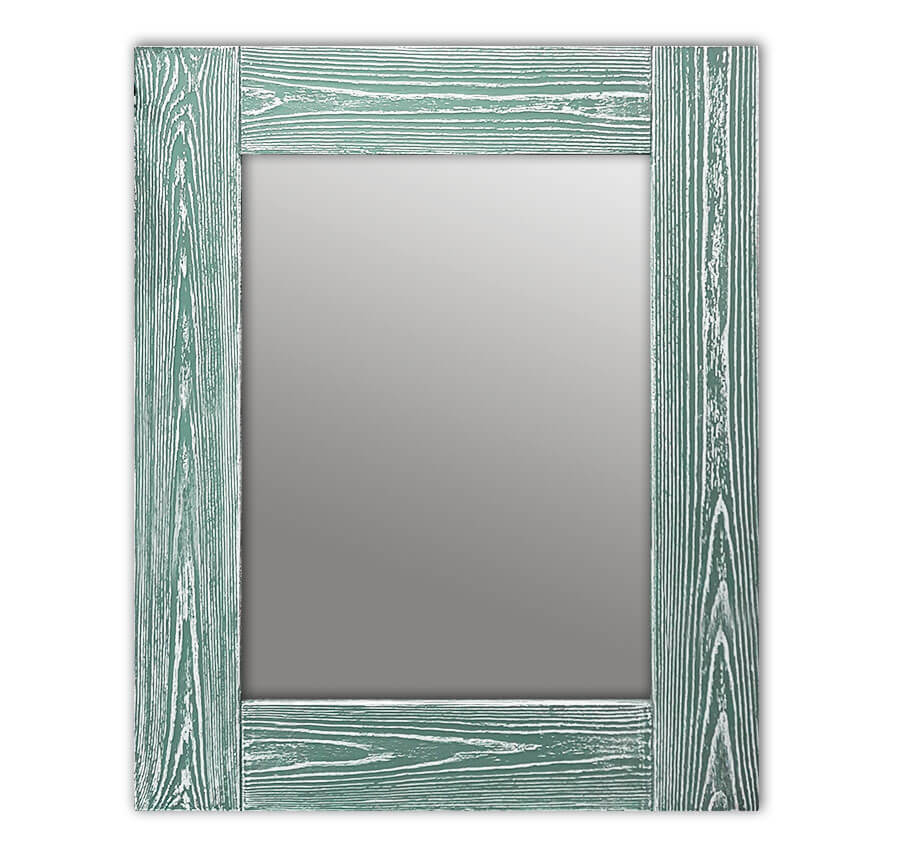 Настенное зеркало Шебби Шик Зеленый 04-0129-75х140 Дом Корлеоне