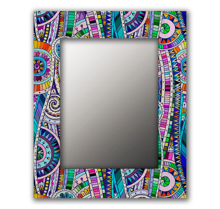 Зеркало настенное Дом Корлеоне Бельгард 04-0052-65х80 65 х 80 см, разноцветный