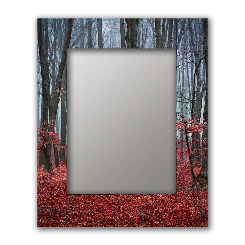 Зеркало настенное Дом Корлеоне Сказочный лес 04-0040-60х60 см, уф печать