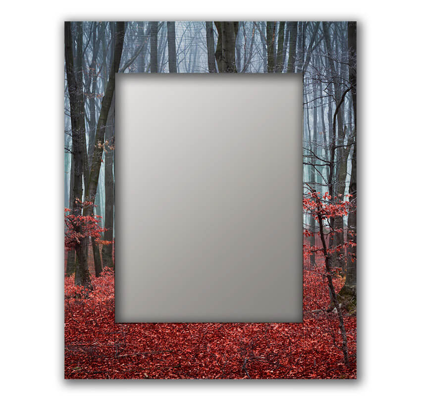 Зеркало настенное Дом Корлеоне Сказочный лес 04-0040-75х110 75х110 см, уф печать