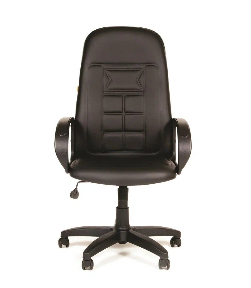 Офисное кресло Chairman Россия Терра матовый черный.