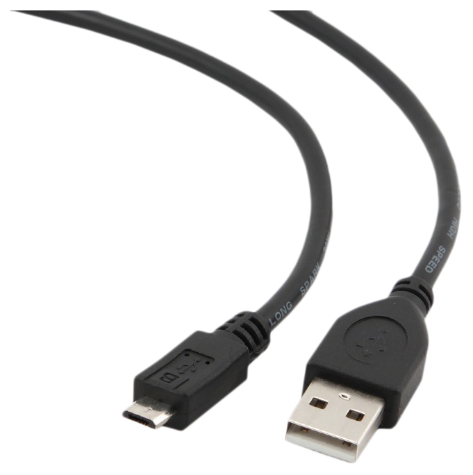 Кабель Cablexpert microUSB 1м Black