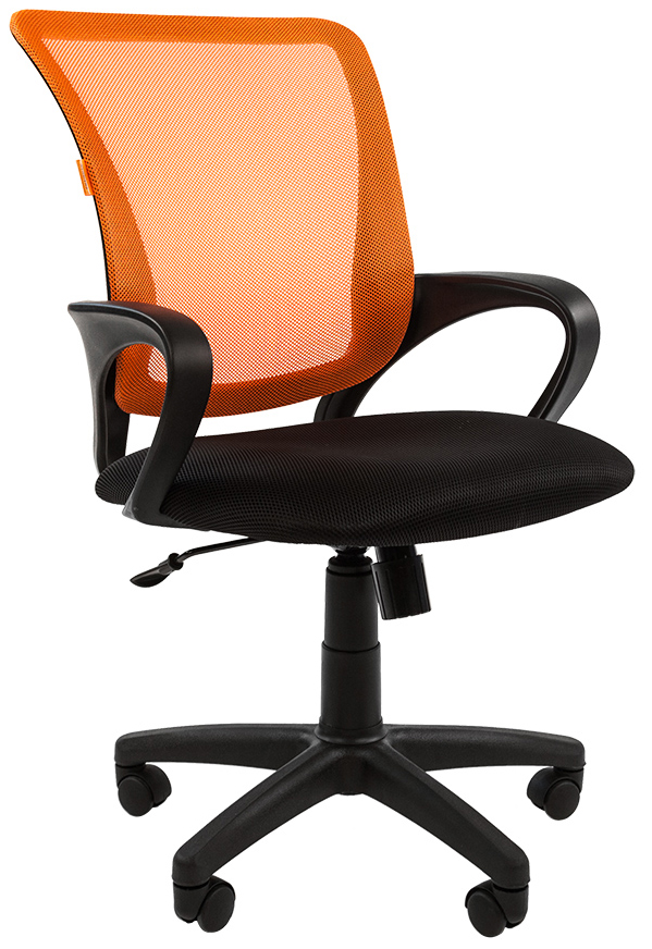 Офисное кресло CHAIRMAN 969 00-07017851, оранжевый/черный