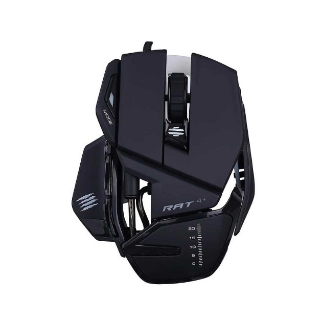 Игровая мышь Mad Catz R.A.T. 4+ Black (MR03MCINBL000-0)