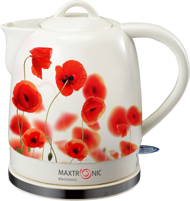 Чайник электрический MAXTRONIC MAX-YD-182 1.6 л White, Red