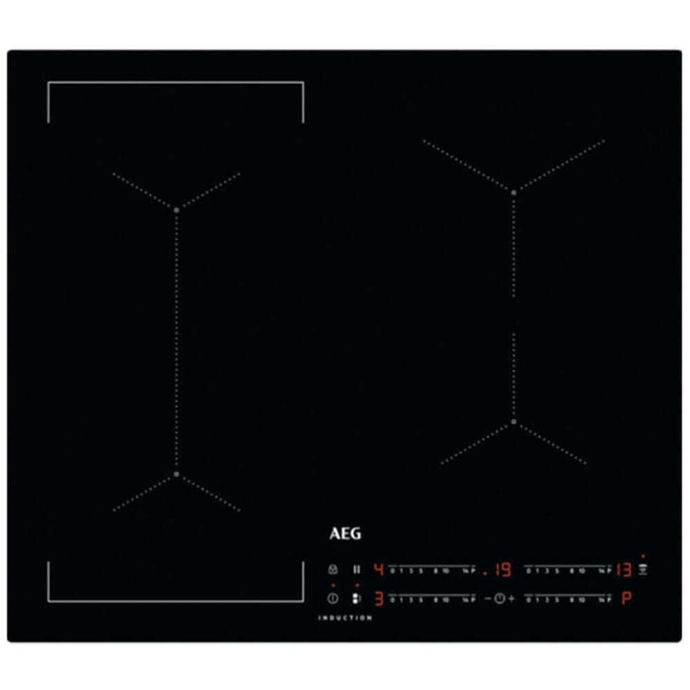 Встраиваемая варочная панель индукционная AEG IKE64441IB черный