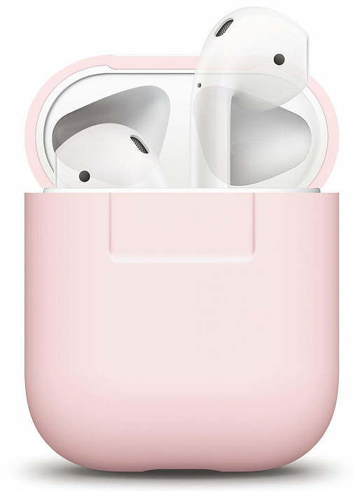 Чехол Elago для AirPods Silicone case Pink