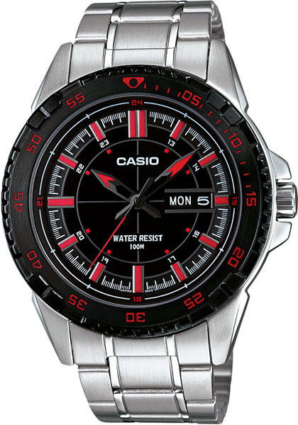Наручные часы кварцевые мужские Casio Collection MTD-1078D-1A1