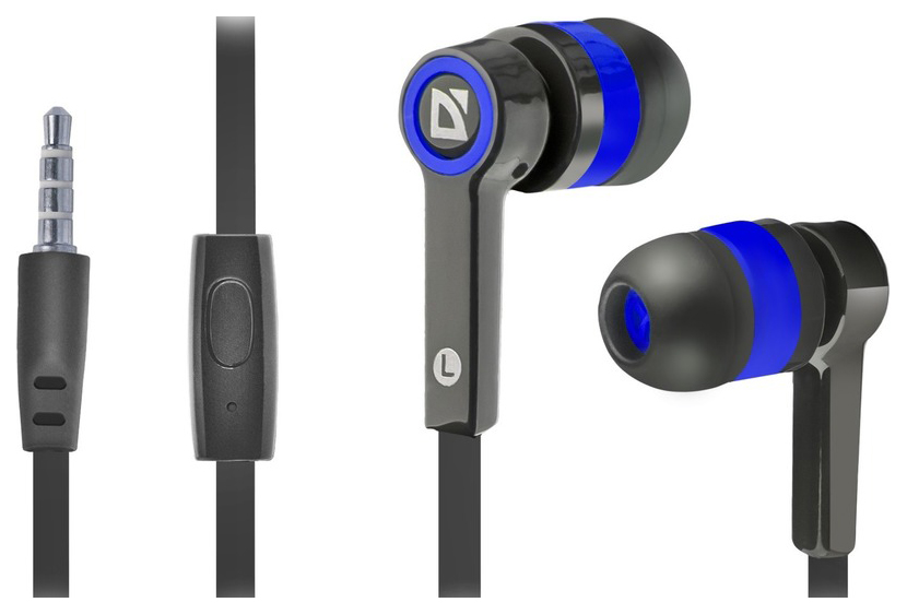 Наушники Defender Pulse 420 Blue/Black