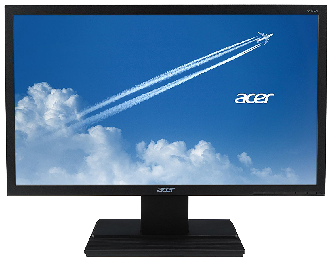 24" Монитор Acer V246HL Black 60Hz 1920x1080 TN