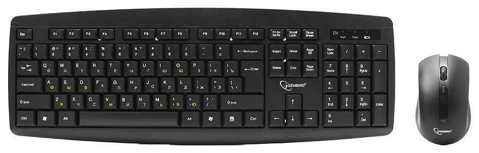 Комплект клавиатура и мышь Gembird KBS-8000