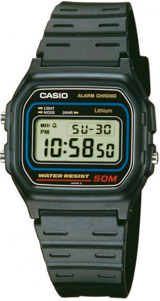 Наручные часы электронные мужские Casio Collection W-59-1