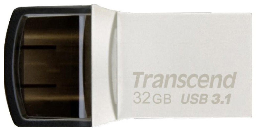 Флешка Transcend JetFlash 890 32ГБ Silver (TS32GJF890S)