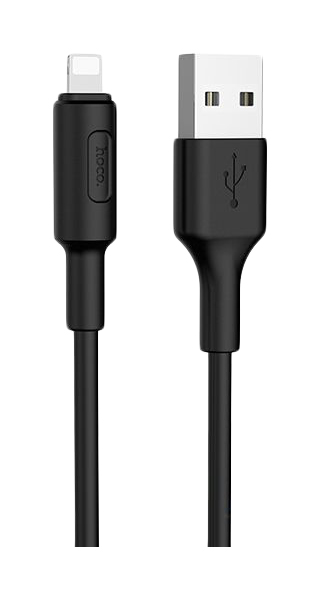 Кабель Hoco X25 Lightning 1м Black