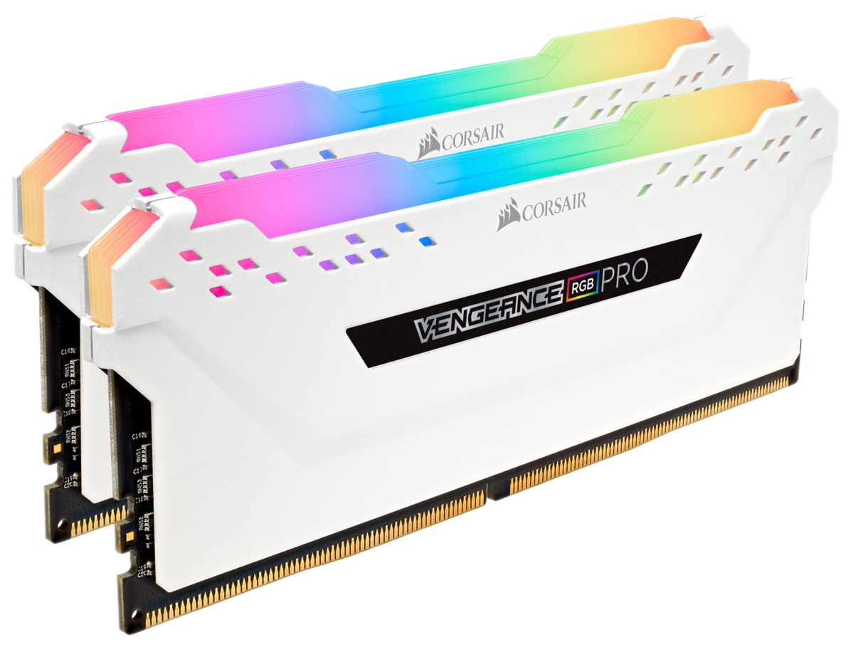 Оперативная память Corsair 16Gb DDR4 3600MHz (CMW16GX4M2C3600C18W) (2x8Gb KIT)