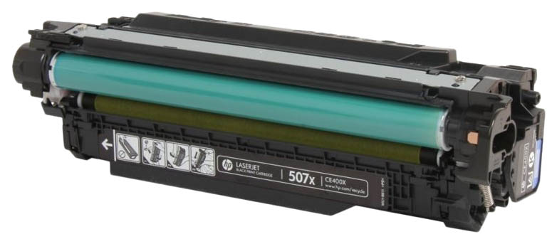Картридж для лазерного принтера HP 507X (CE400X) черный, оригинал