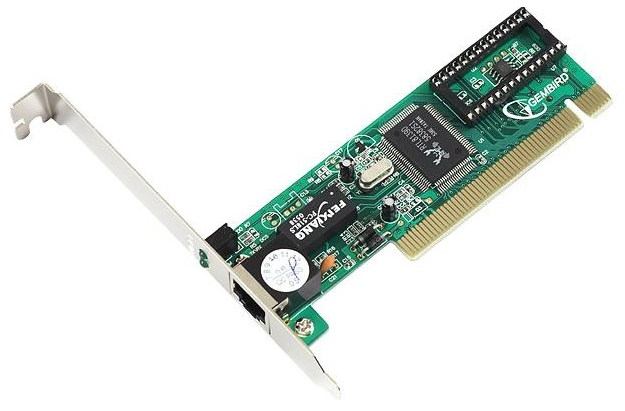 Сетевая карта PCI на RJ45 Gembird NIC-R1 Fast Ethernet 100Base-TX