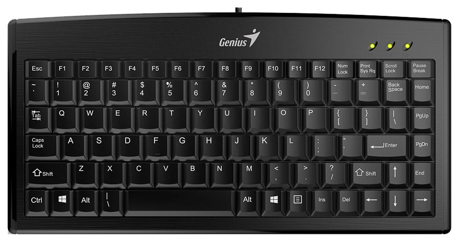 Проводная клавиатура Genius LM-100 LuxeMate 100 Black (31300725102)
